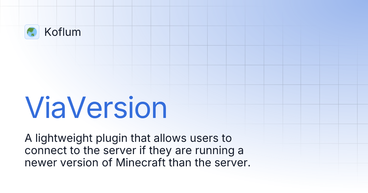 ViaVersion | Koflum